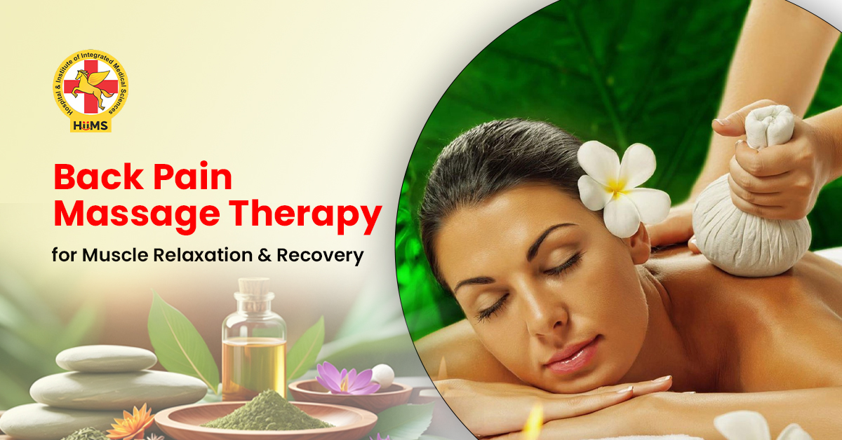 Back Pain Massage Therapy for Muscle Relaxation & Recovery