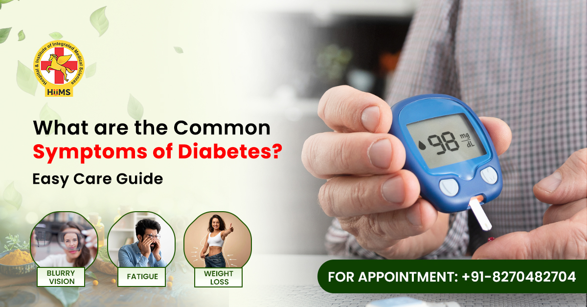 Common Symptoms of Diabetes and Early Warning Signs