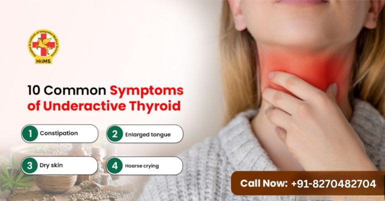 Common Symptoms of Underactive Thyroid